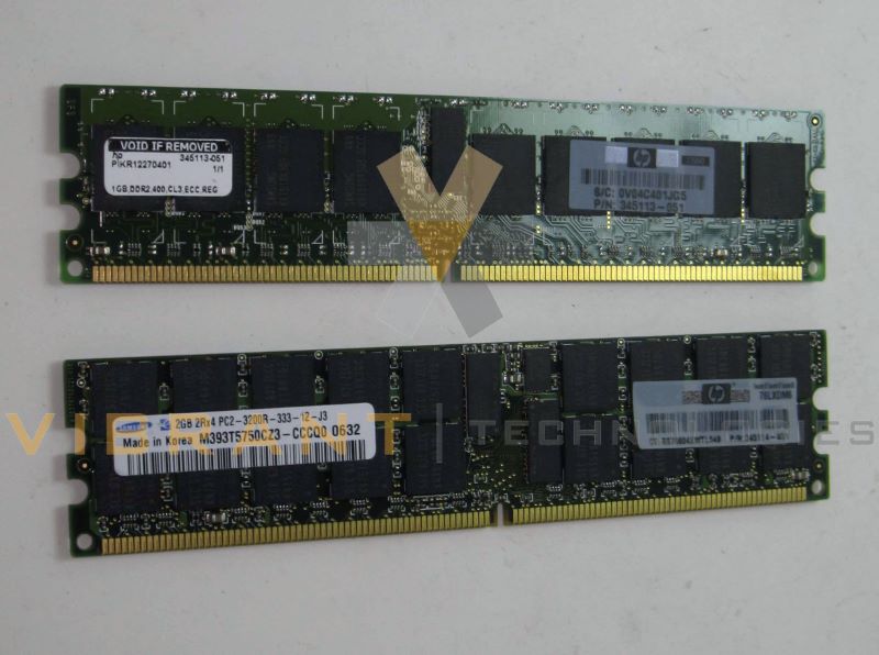 HP 375004-B21 4GB PC2-3200 DDR SDRAM MEM 2 RANK
