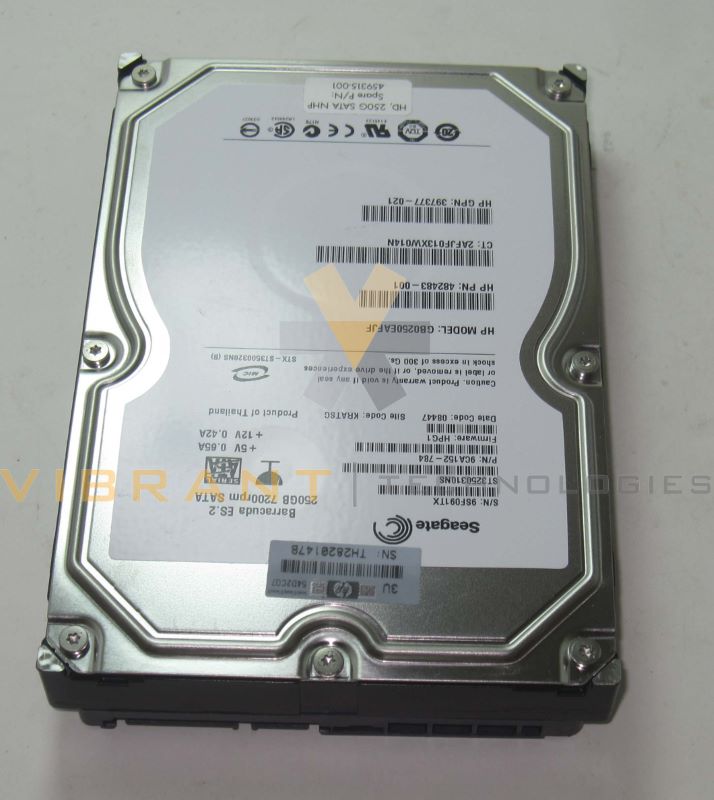HP 399969-001 250GB 7.2K NSATA