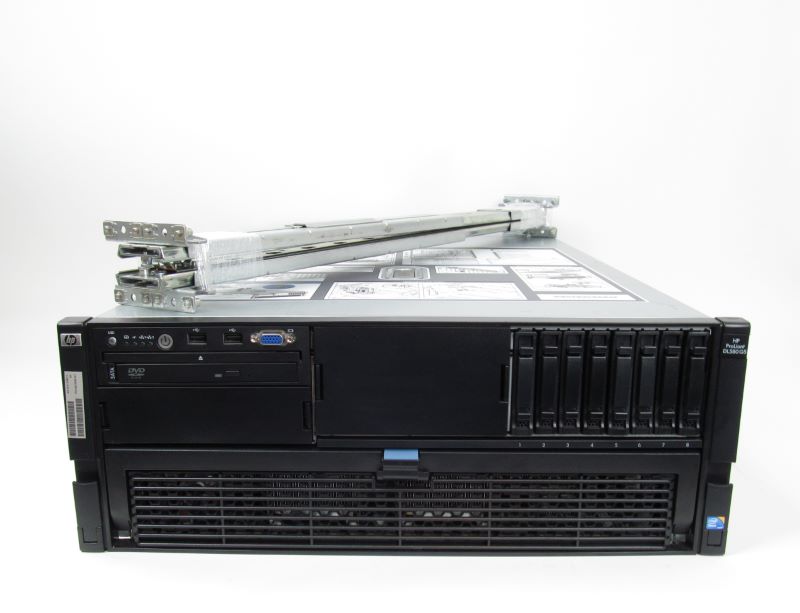 HP 487363-001 Gen5 ProLiant DL580 G5 Server E7450 2.40GHz 4P 6C 8GB w/Rails