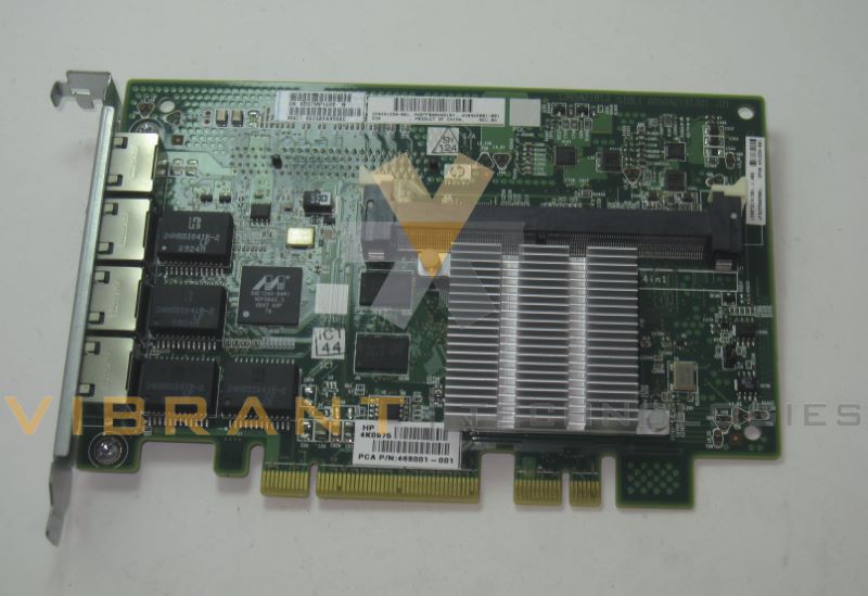 HP 491838-001 NC375I Quad Port NIC Adapter Card