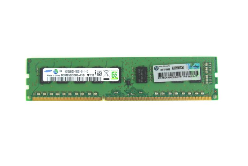 HP 500210-171 4Gb PC3-10600E Dual Rank Memory