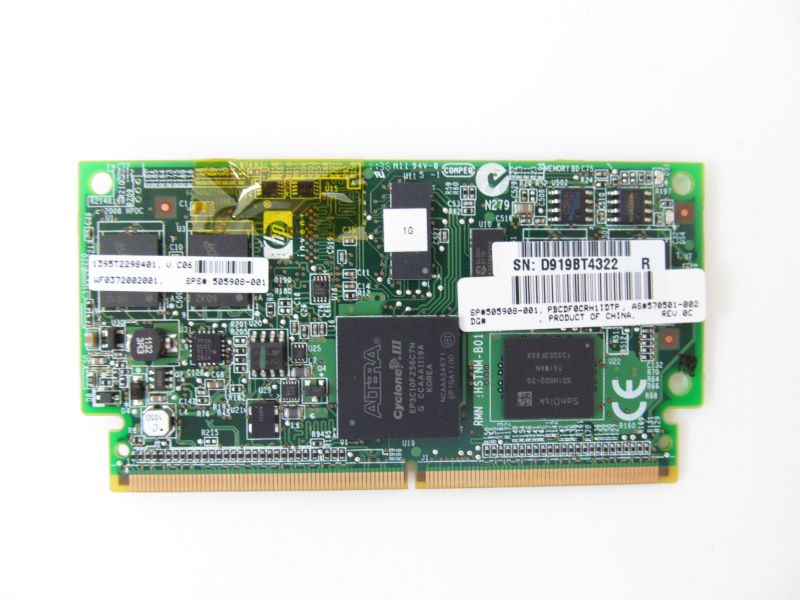 HP 505908-001 1GB Flash Backed Cache Memory Module Card