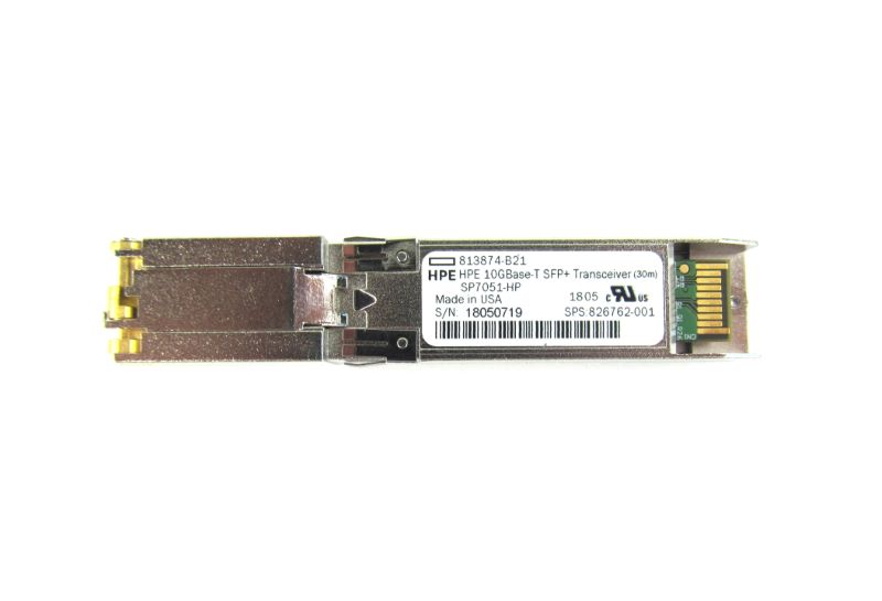 HP 813874-B21 HPE Original 10GBASE-T SFP+ Transceiver
