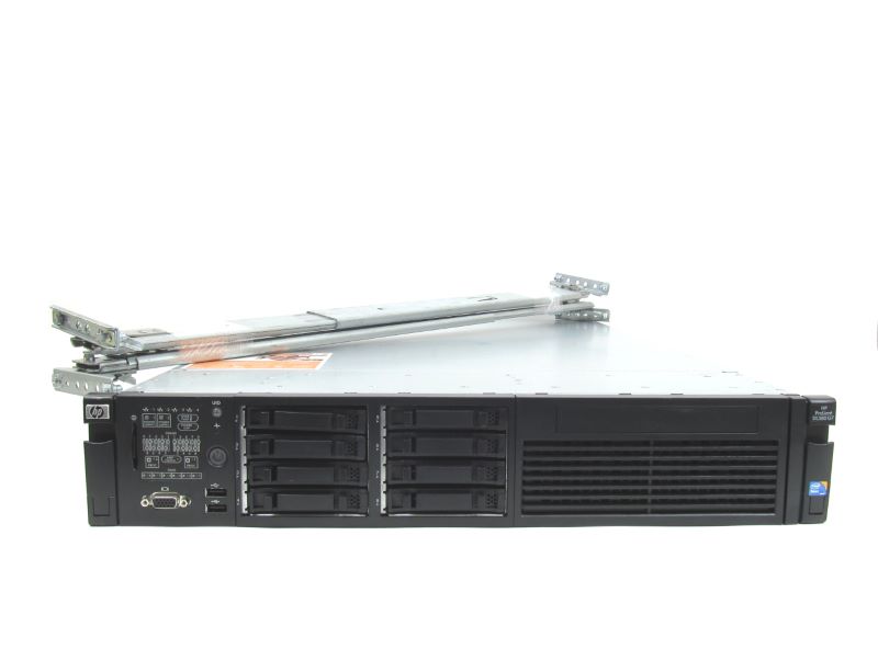 HP DL380 Gen7 Server, 2x QC 2.53Ghz G7 CPU, 4GB RAM, 2x450GB Disk Drives