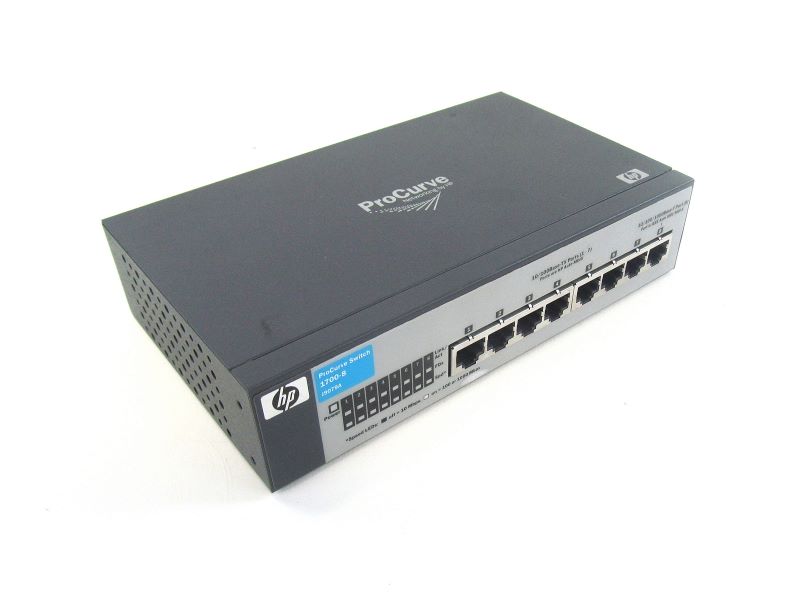 HP J9079-69101 ProCurve 1700-8, 1 gigabit port w/ external P/S