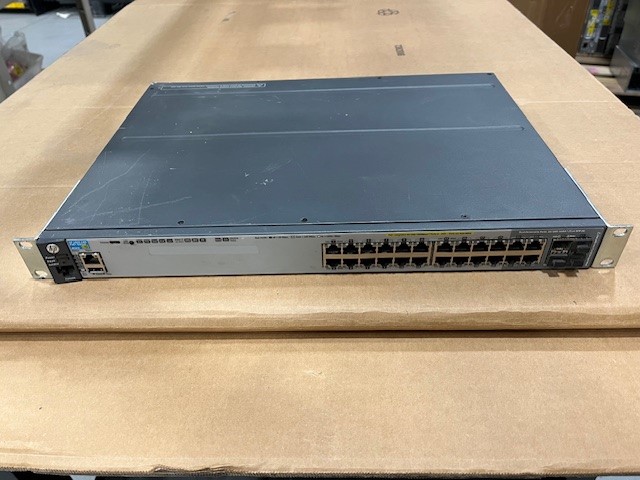 HP J9727A-NP 2920-24G-POE+ SWITCH NO POWER SUPPLIES