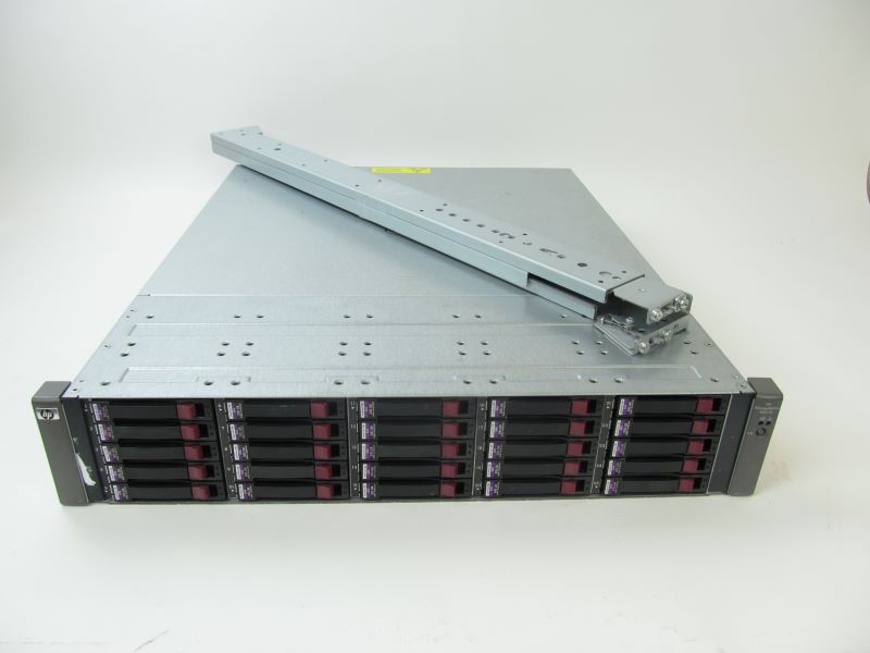 HP STORAGEWORKS MSA70 2U SAS SFF ENCL W/ 25x 300GB 6G SAS 10K SFF DP ...
