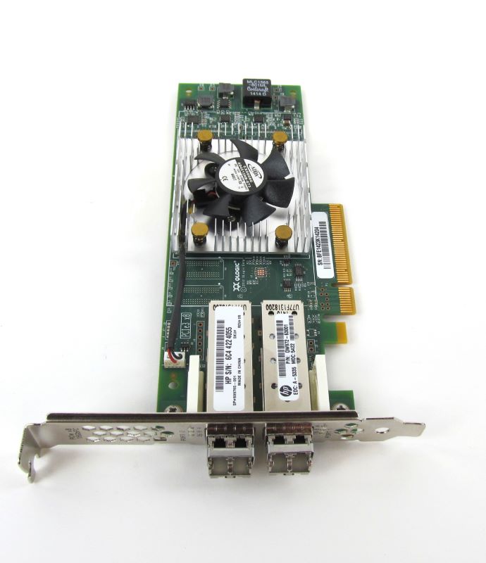 HP QLE2662-HP HP SN1000Q 2P 16G FC HBA QLOGIC w/ two 16GB SFP's