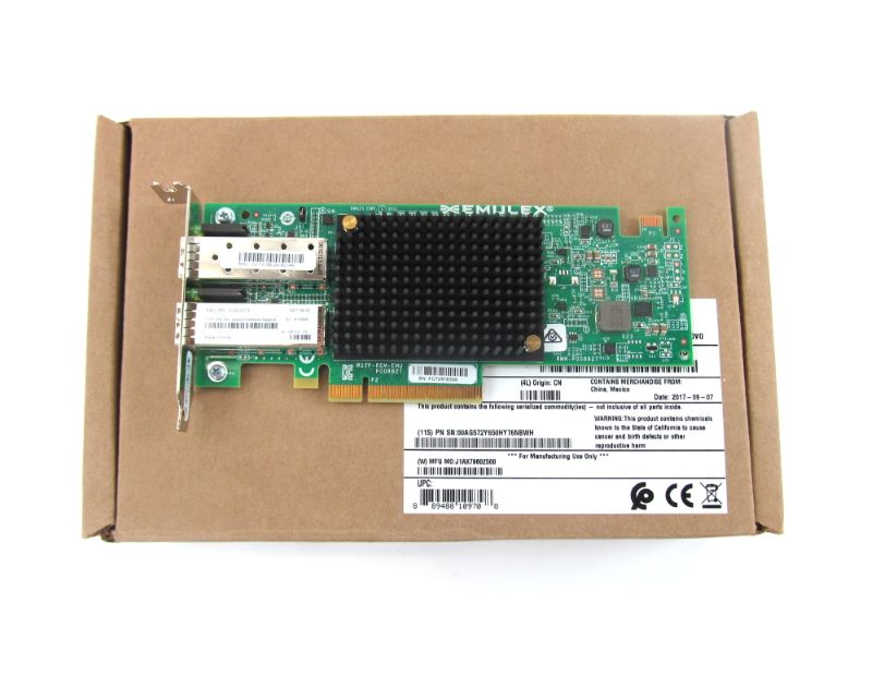 IBM 00AG570 EMULEX VFA5.2 2X10GBE SFP PCIE Adapter
