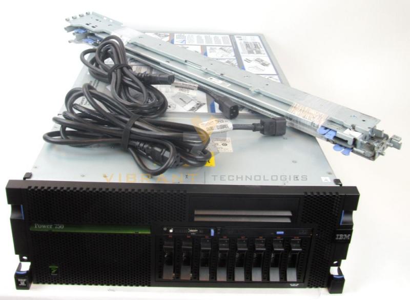 IBM 8233-E8B P750 32-Core 3.0GHZ (4 x 8334) PVM Enterprise Power7 Server